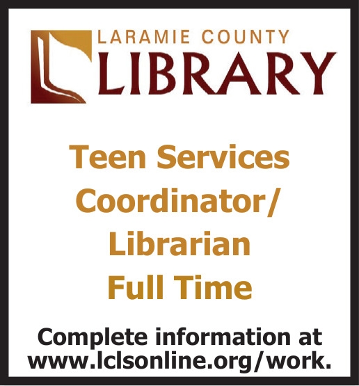 Teen Services Coordinator - Librarian, Laramie County Library, Cheyenne, WY